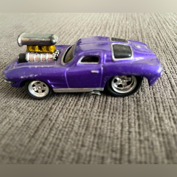 Toys | Vintage Muscle Machine 1963 Purple Corvette 164 | Poshmark